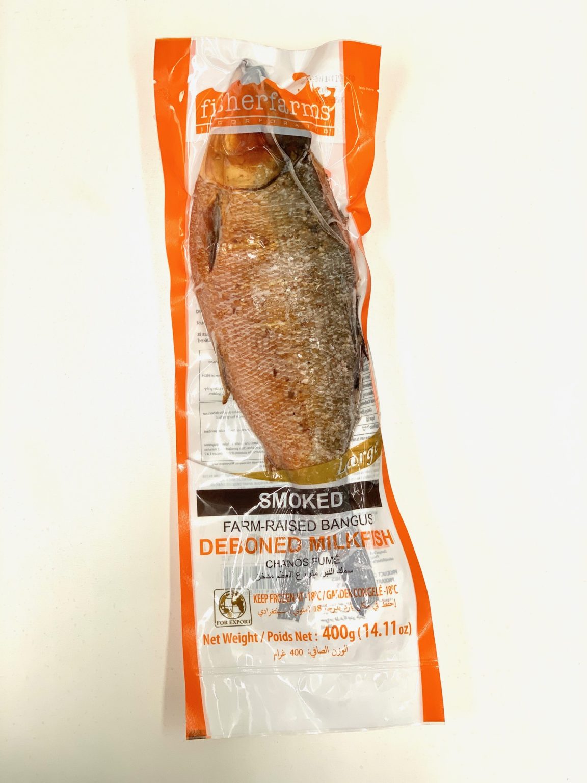 Fisherfarms Smoked Deboned Milkfish (Large) 400-450g - Manila Grocers