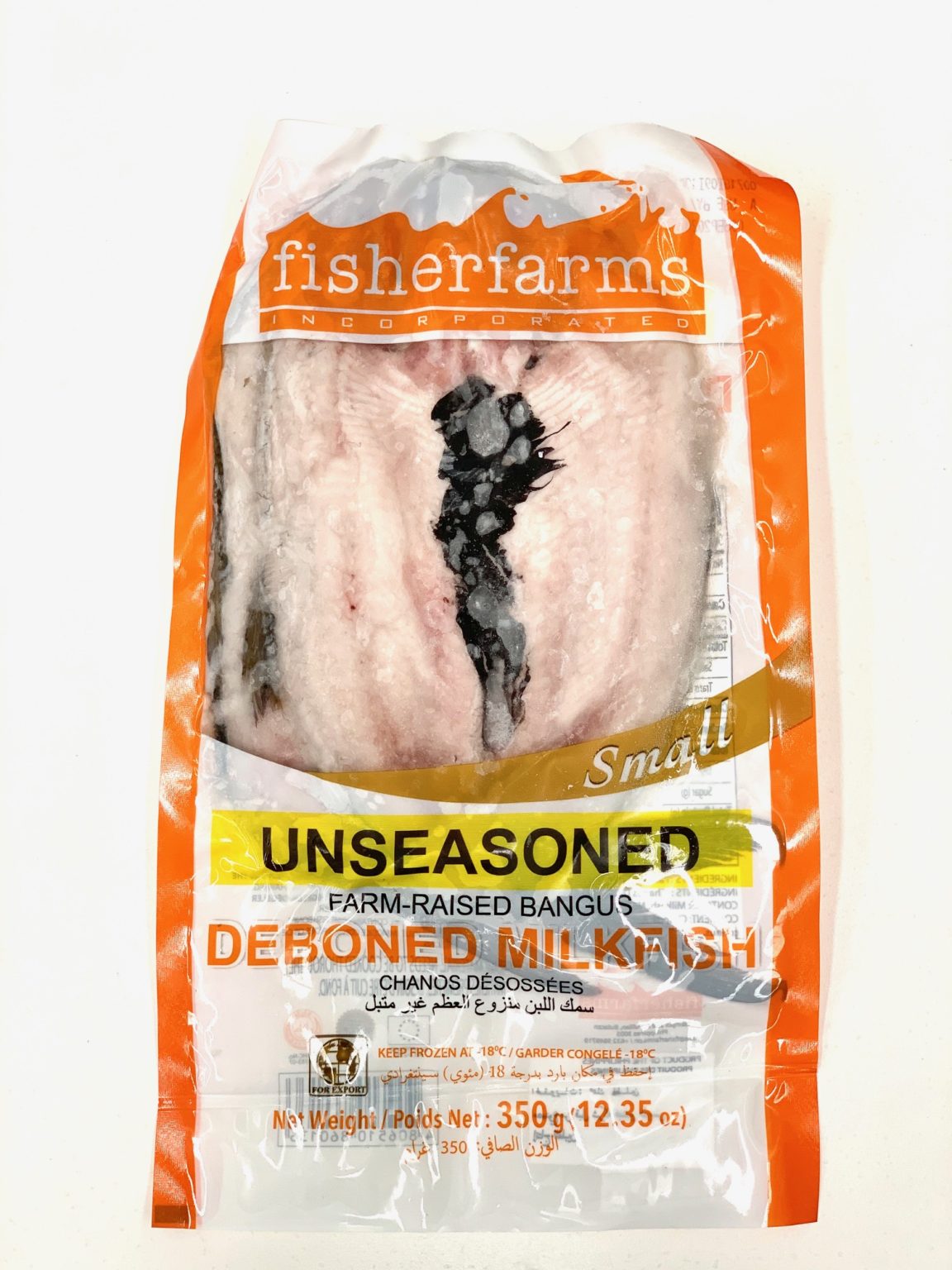 Fisherfarms Unseasoned Deboned Milkfish (Small) 350-400g - Manila Grocers